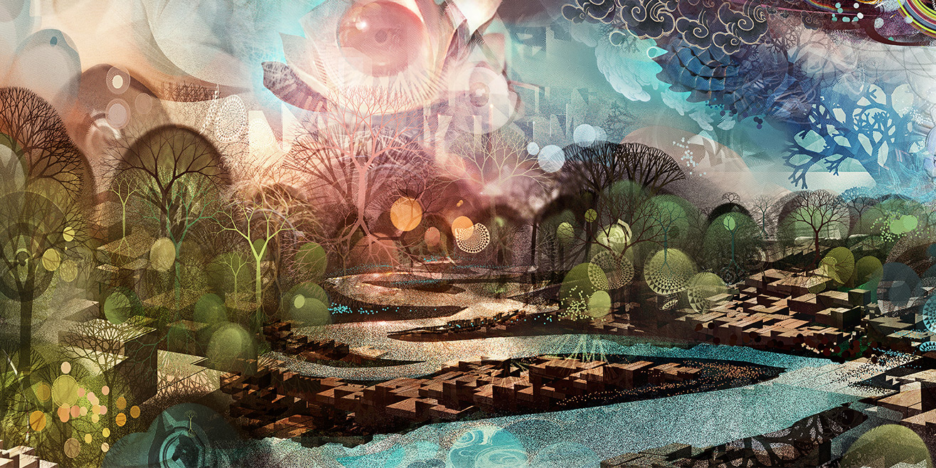 Artwork by Android Jones - The Lucid Planet | The Lucid Planet