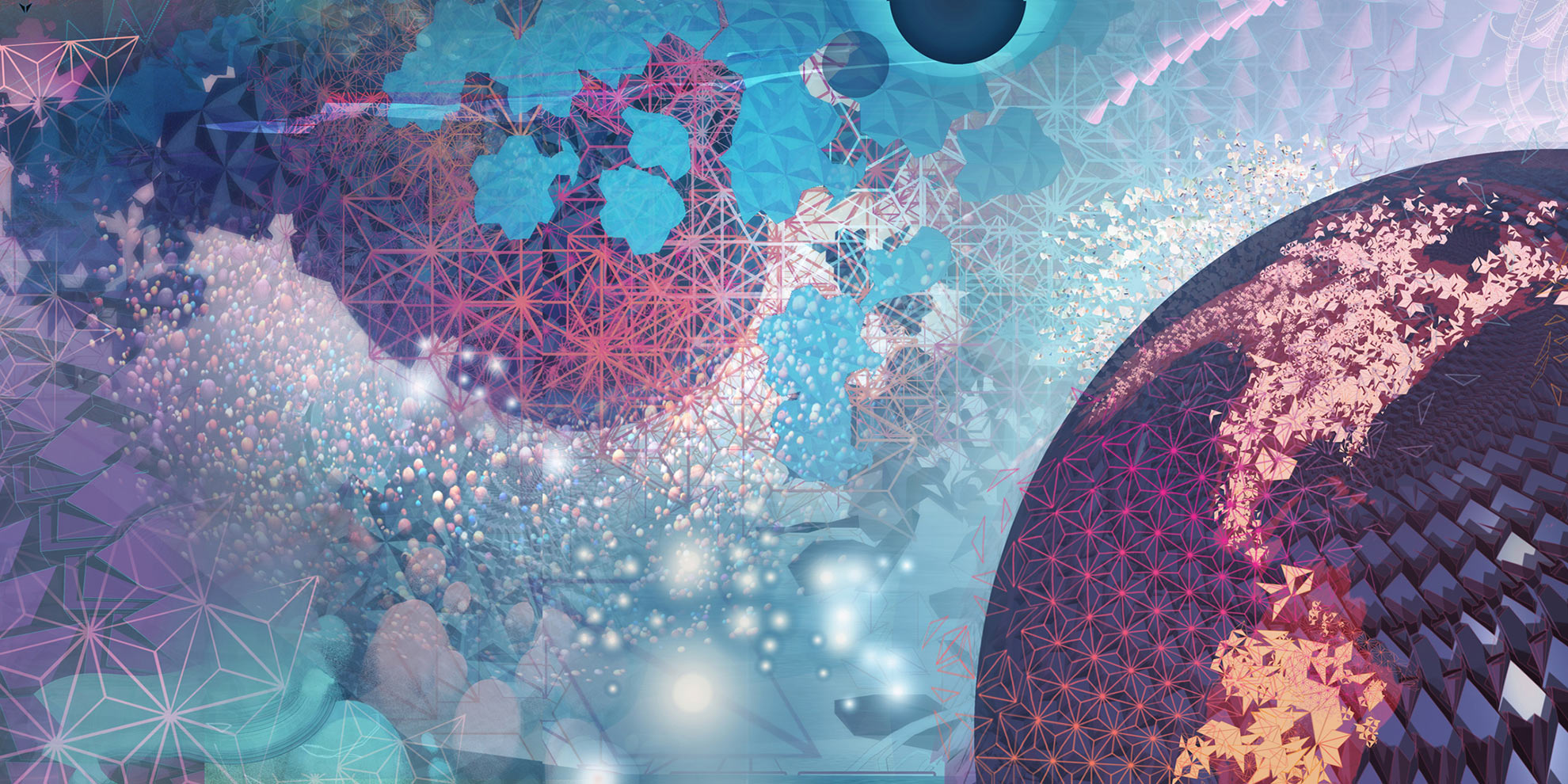 Artwork by Android Jones - The Lucid Planet | The Lucid Planet